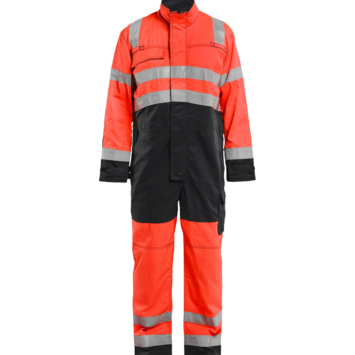 Hi-Vis overall Red hi-vis/black (5599) – Moycullen Plant & Tool